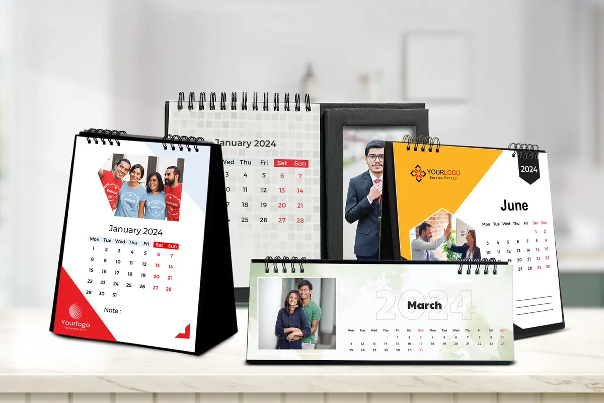 Shop Desktop Calendars | Personalized Planners - Printo.in