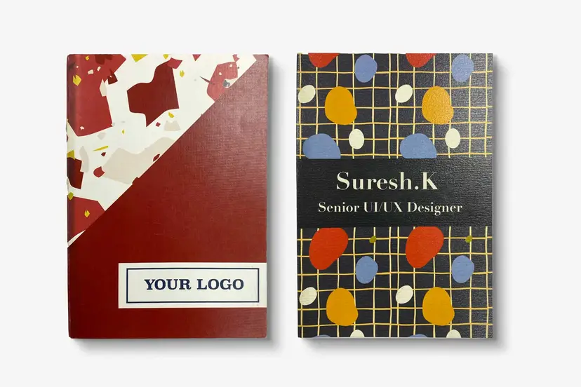 Buy Custom Textured Cover Notebooks | Design & Print - Printo