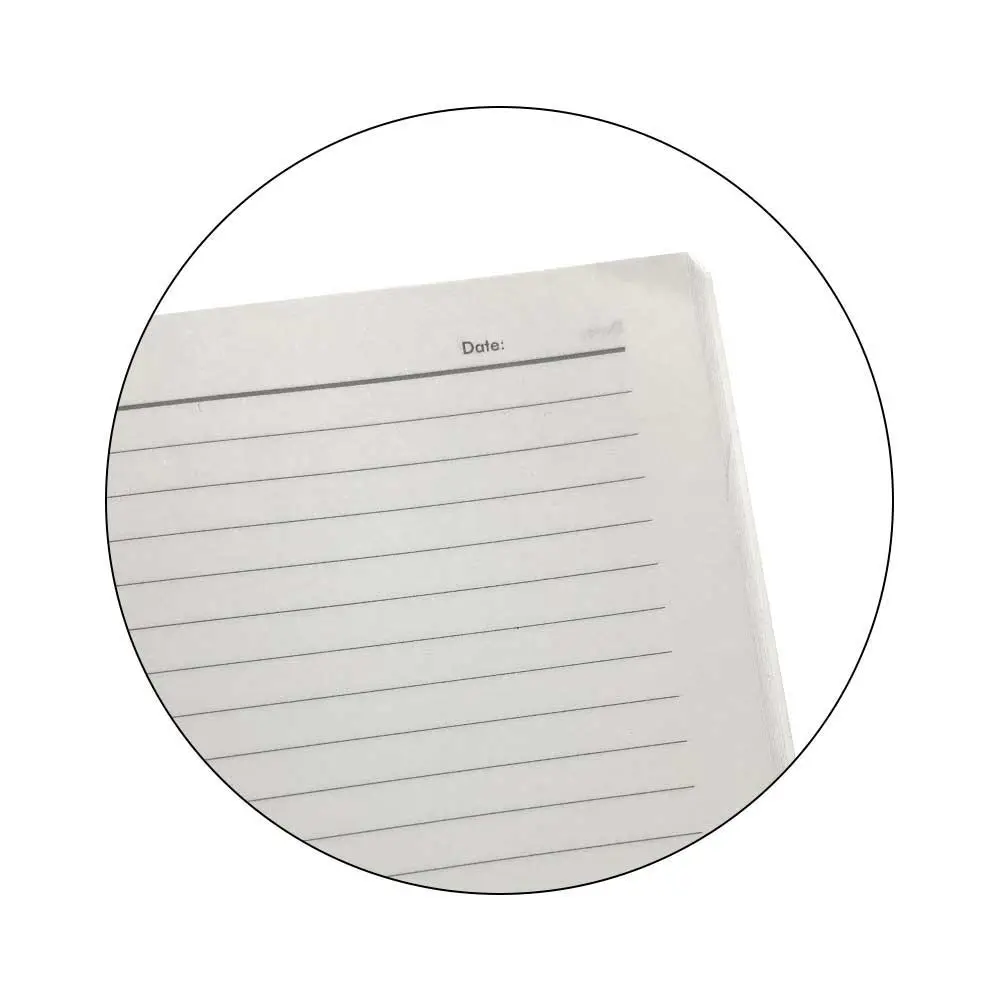 Royal Black Leatherette Diary - Order Personalised Diaries & Planners ...