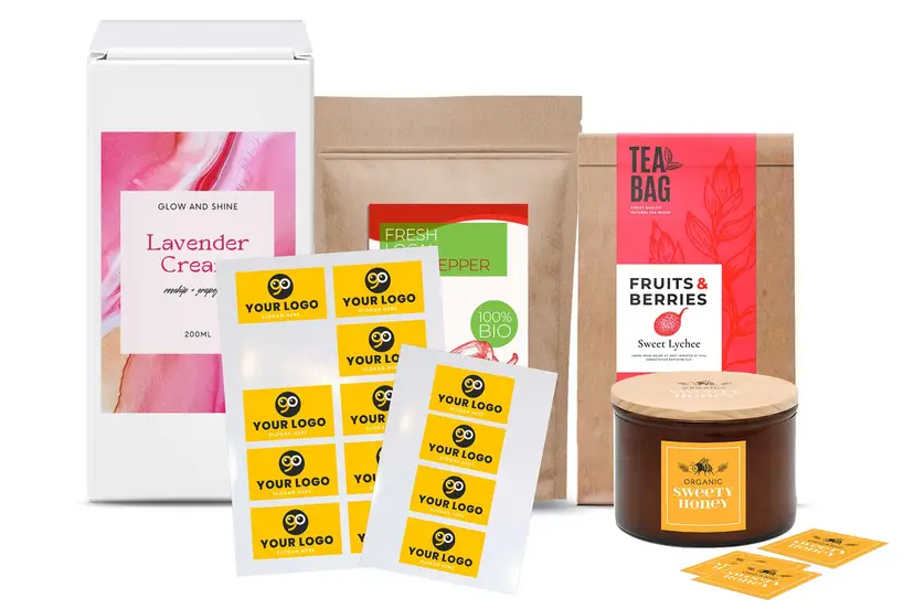 Product Packaging Labels - Custom Print Product Labels Online - Printo.in