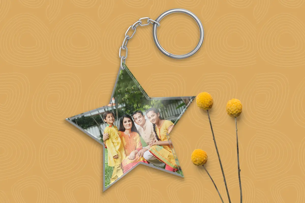 Acrylic Star Keychain - Buy Star Shaped Acrylic Keychains Online ...