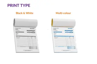 Simple Invoice Bill Bill Books Design | Customize Online | Printo