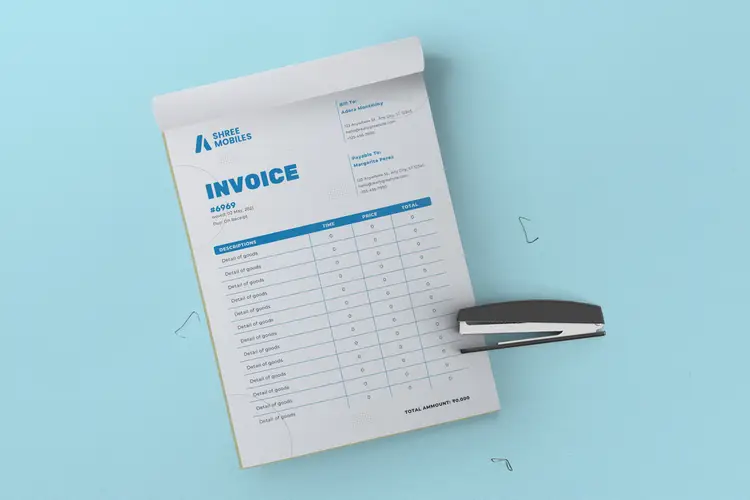A4 Bill Books Printing | Custom Office Stationaries - Printo
