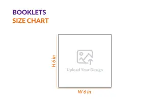6 x 6 Inch Square Booklet - Buy Custom Printed Color Booklets Online ...