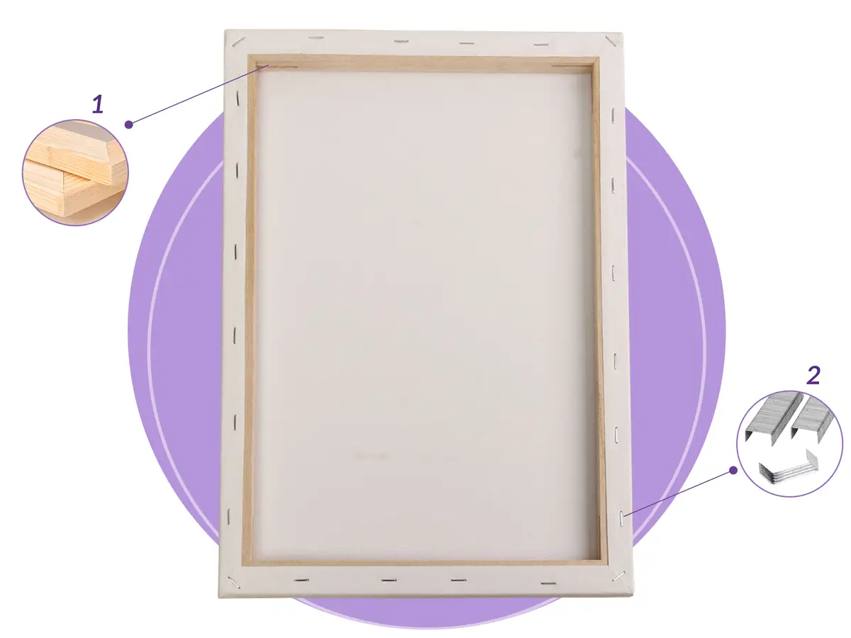 2 Split Vertical Canvas Gallery Wrap - Get Personalized Canvas Online ...