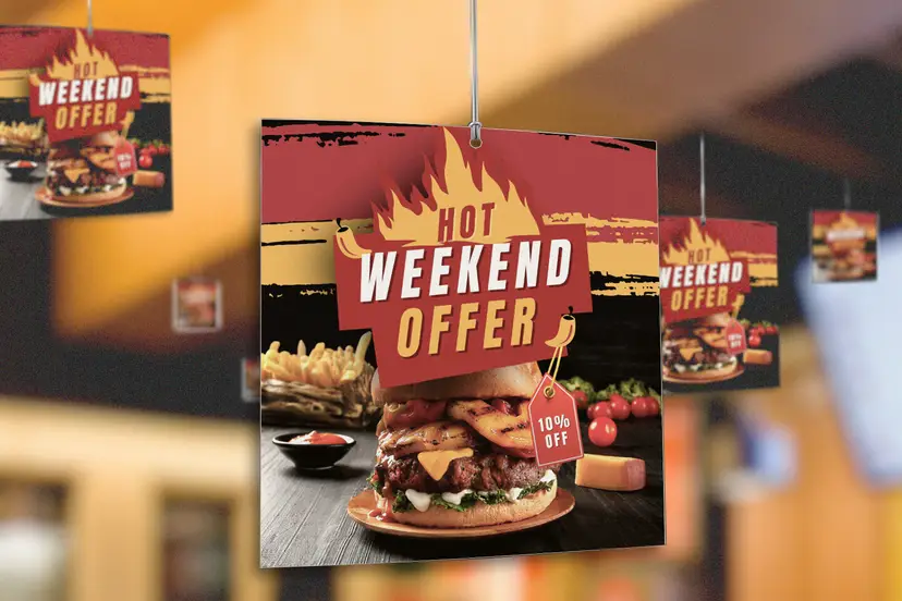 Square Shaped Danglers - Buy Business Promotional Danglers Online ...