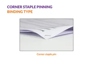 Corner Staple Binding - Document Printing & Corner Stapled Binding ...