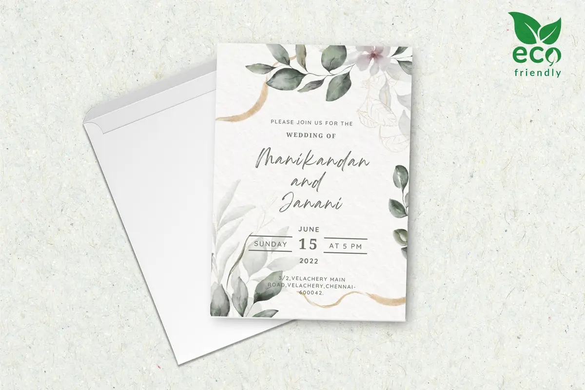Eco-friendly Cards | Custom Printed Invites - Printo