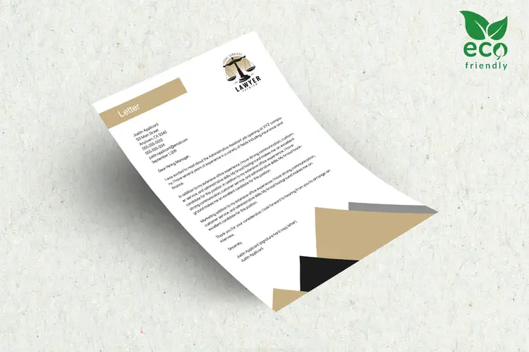 Custom Printed Letterheads | Order Online | Printo.in