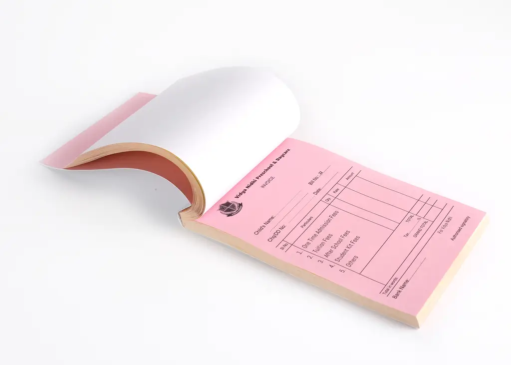 Order custom print bill book with Duplicate Sheets- 1+1 or 1+2 ...