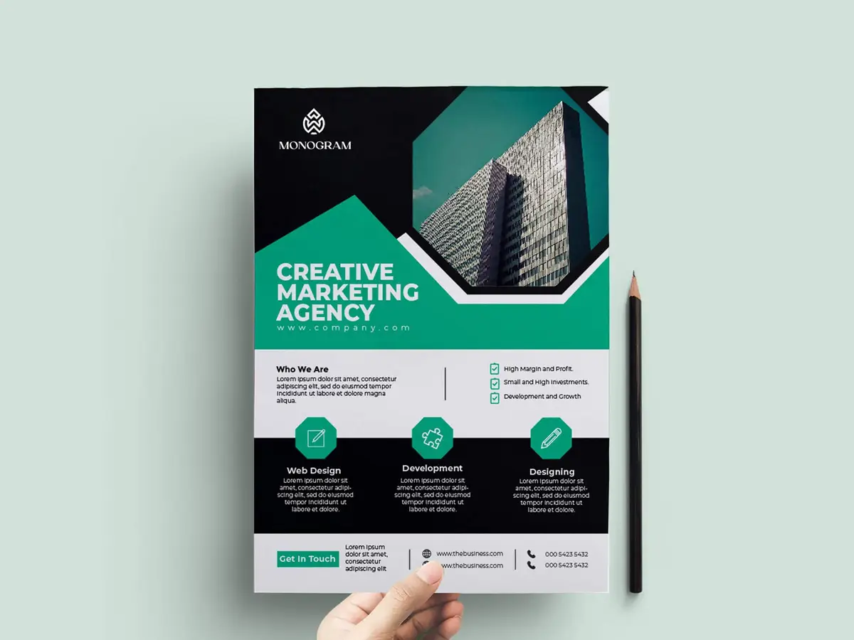 Custom Pamphlet Printing Online | Personalized Business Flyers