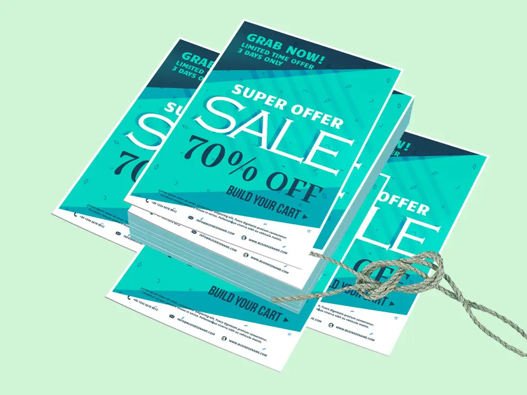Custom Pamphlet Printing Online | Personalized Business Flyers