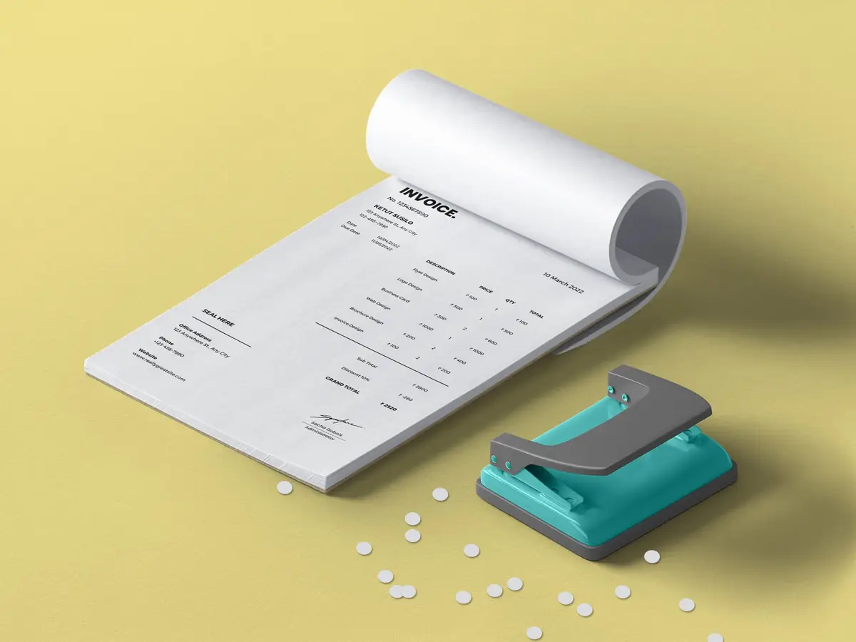 Print Personalized Bill Books | Customise Company Bill Books