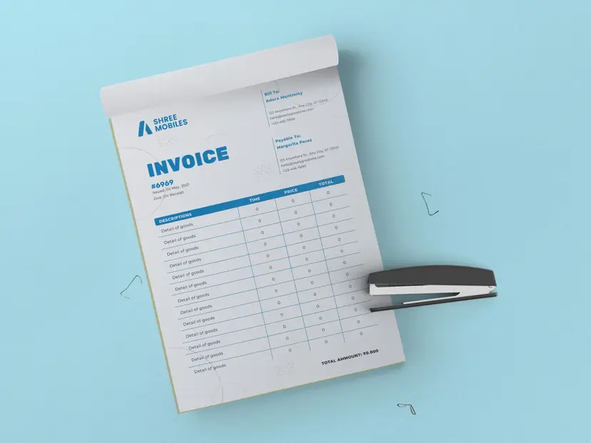 Print Personalized Bill Books | Customise Company Bill Books