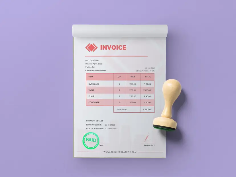 Print Personalized Bill Books | Customise Company Bill Books