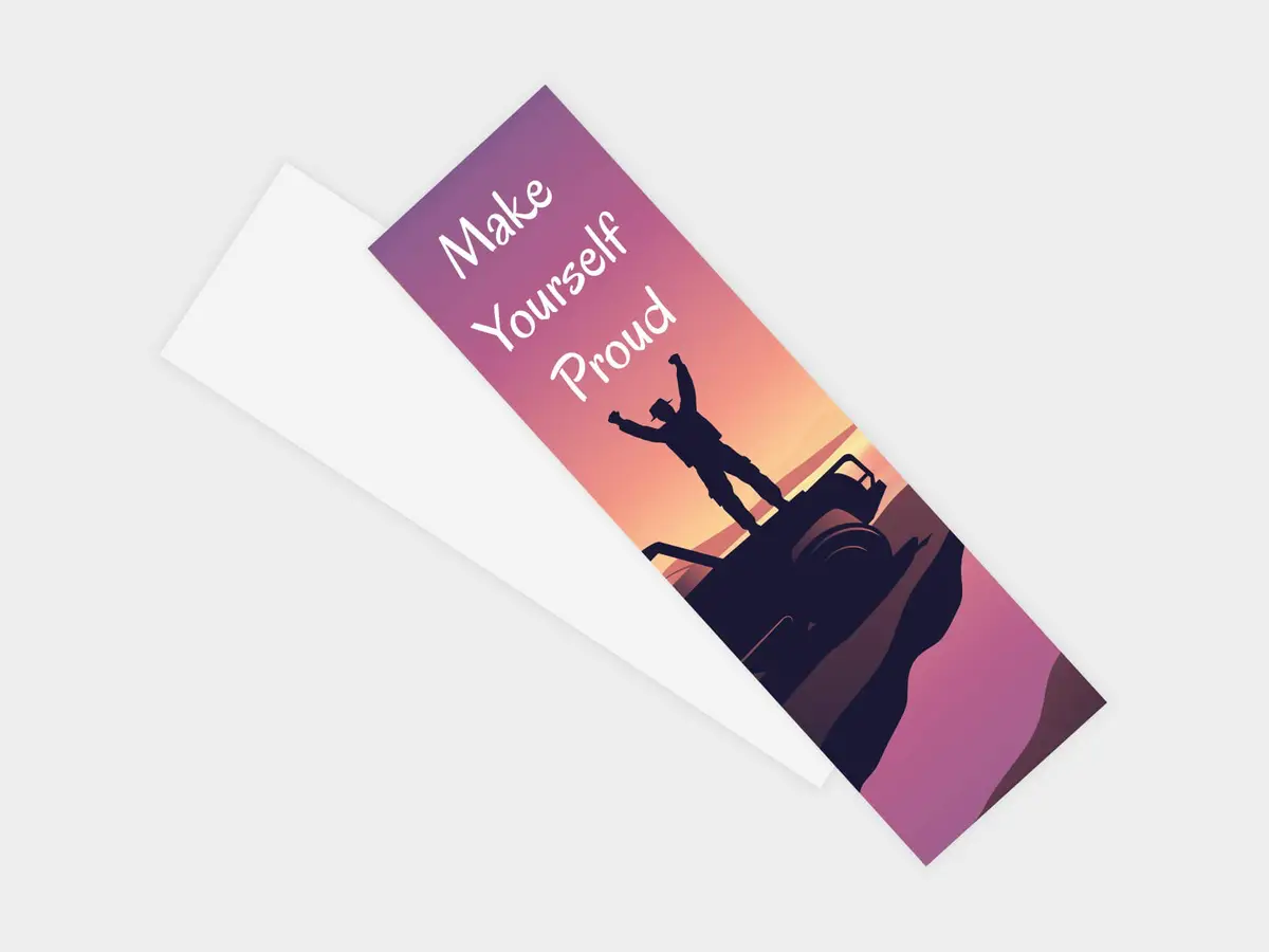 Custom Bookmarks | Create and Print Paper Bookmark Online