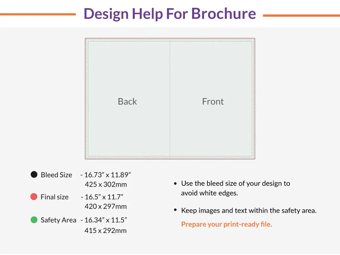 Custom Folded Menu Cards Printing Online | Printo.in