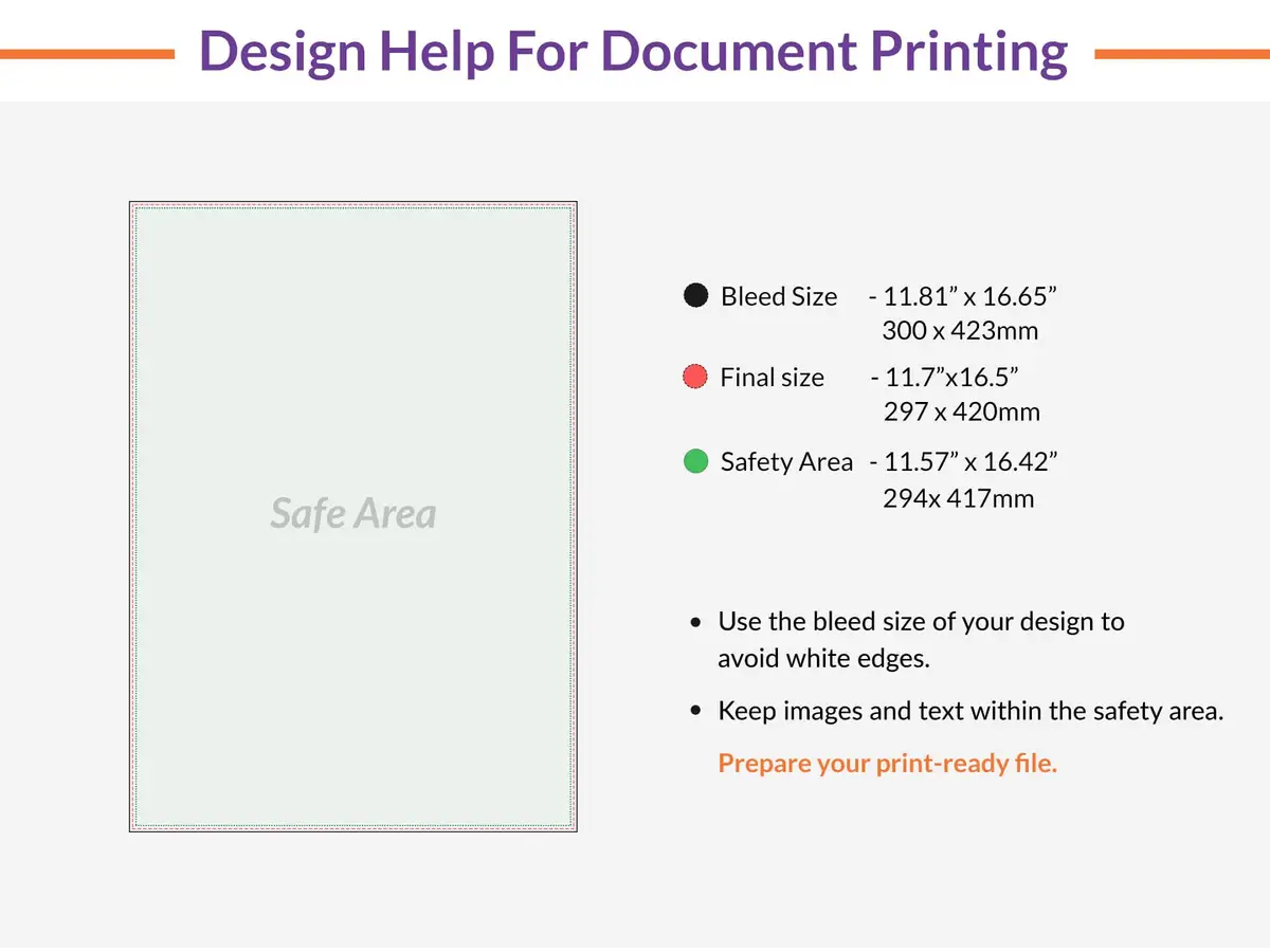 Unbound Document Printing Online | Loose Sheet Printing - Printo