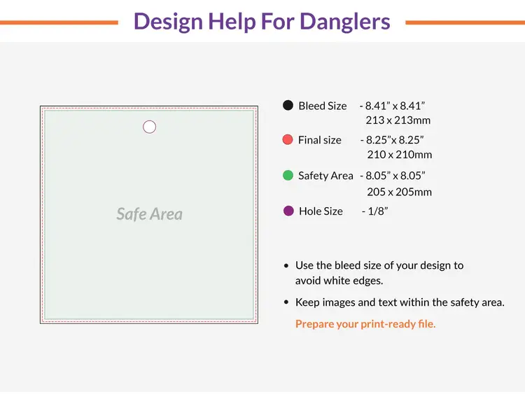 Square Shaped Danglers - Buy Business Promotional Danglers Online ...