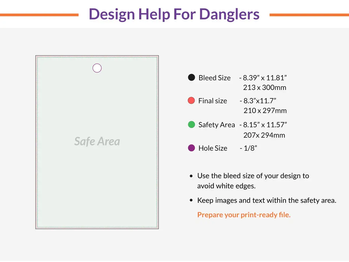 Rectangle Danglers - Shop For Custom Danglers For Advertising Online ...