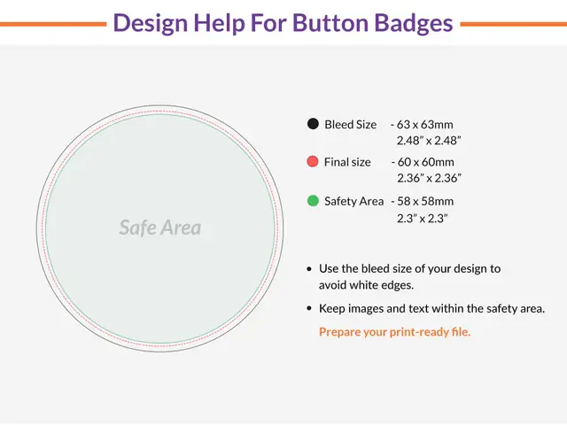 Button Badges - Print Custom Badges with Name or Logo Online - Printo.in