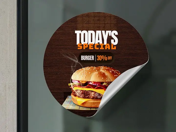 Custom Vinyl Decals Printing Online | Signages and Marketing - Printo