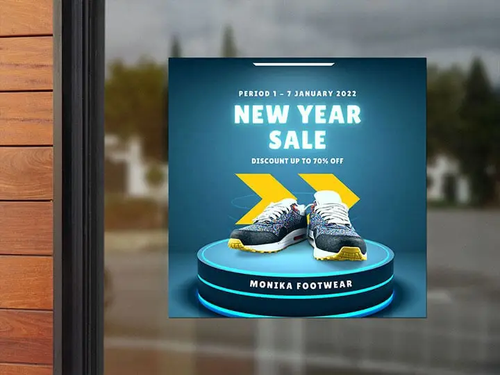 Custom Vinyl Decals Printing Online | Signages and Marketing - Printo