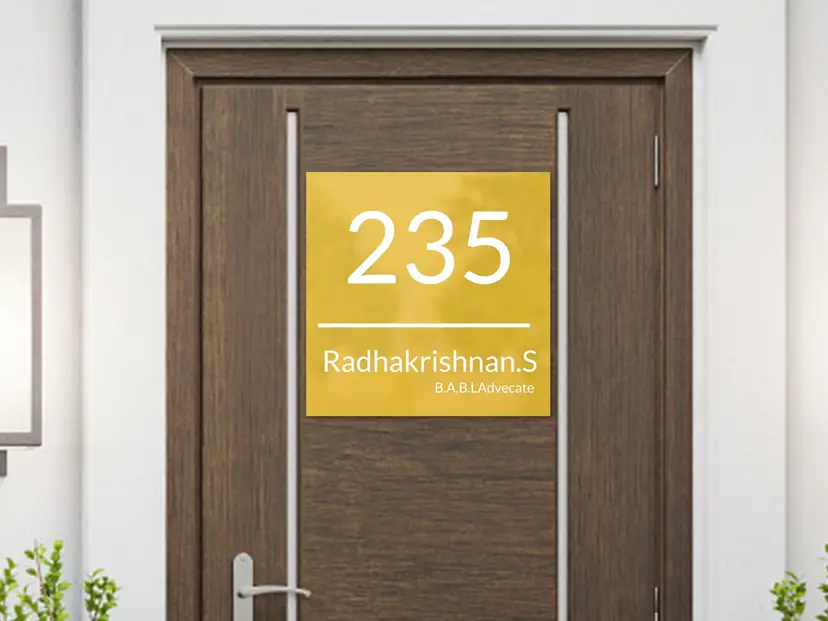 Name Plates Printing Services | Custom Printing - Printo