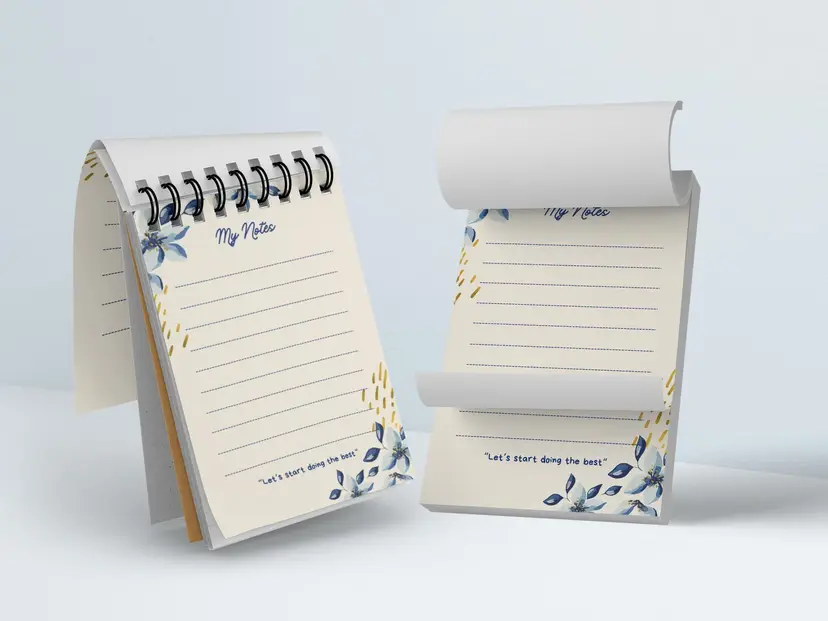 Create Custom Notepads Online | Printo.in - Shop Now