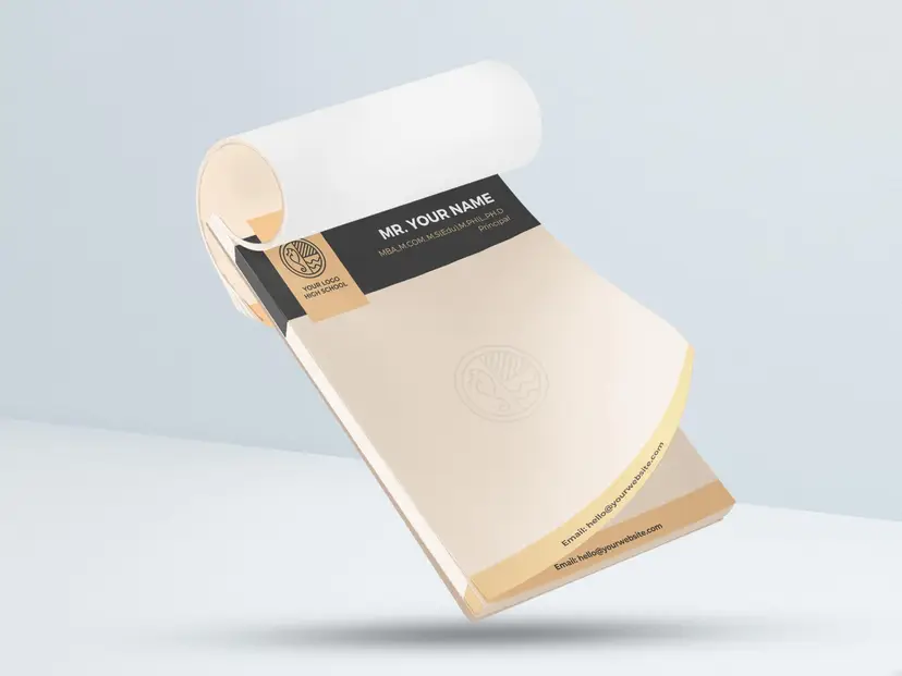 Create Custom Notepads Online | Printo.in - Shop Now