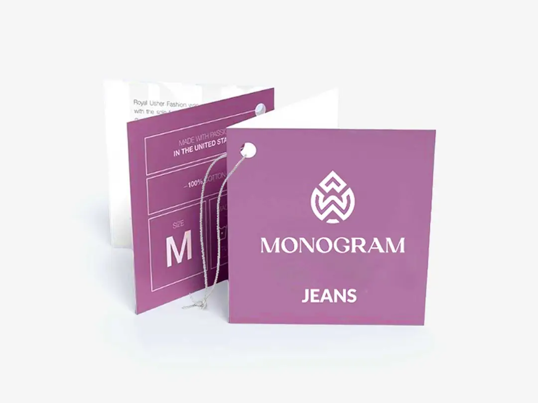 Custom Print Designer Hang Tags | Customized Labels Online