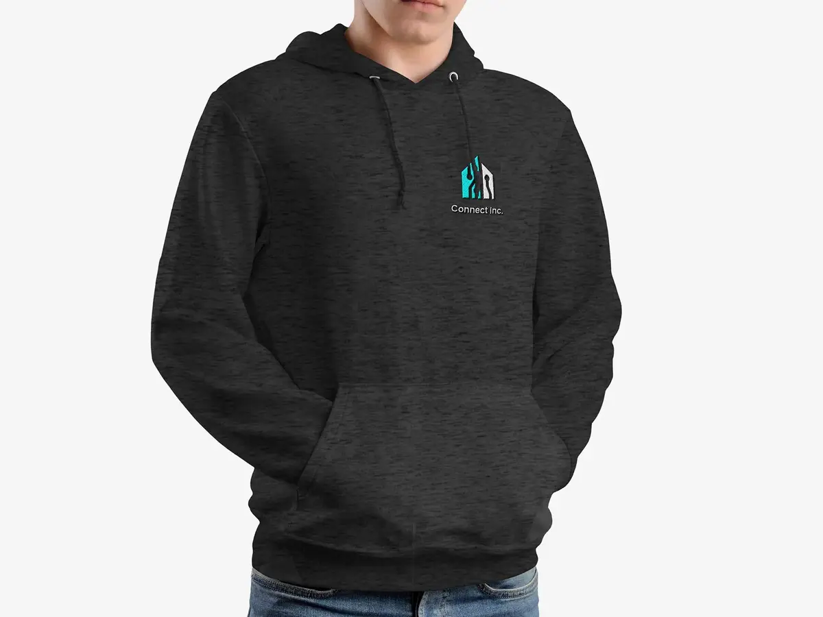 Embroidered Pullover Hoodies
