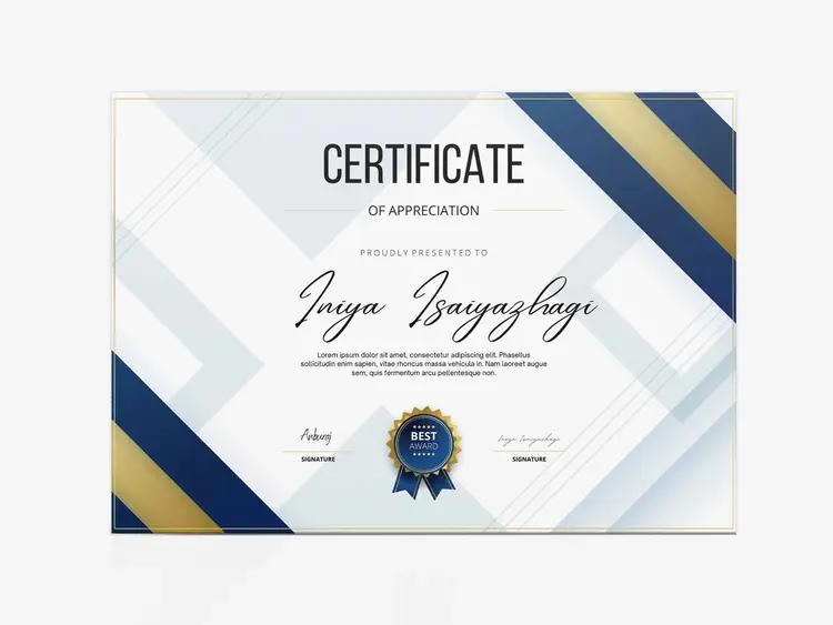 Print Custom Certificates Online | Design Custom Certificate
