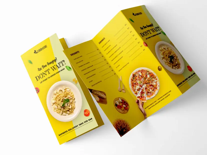 Online Custom Folded Flyers | Folded Leaflets Printing