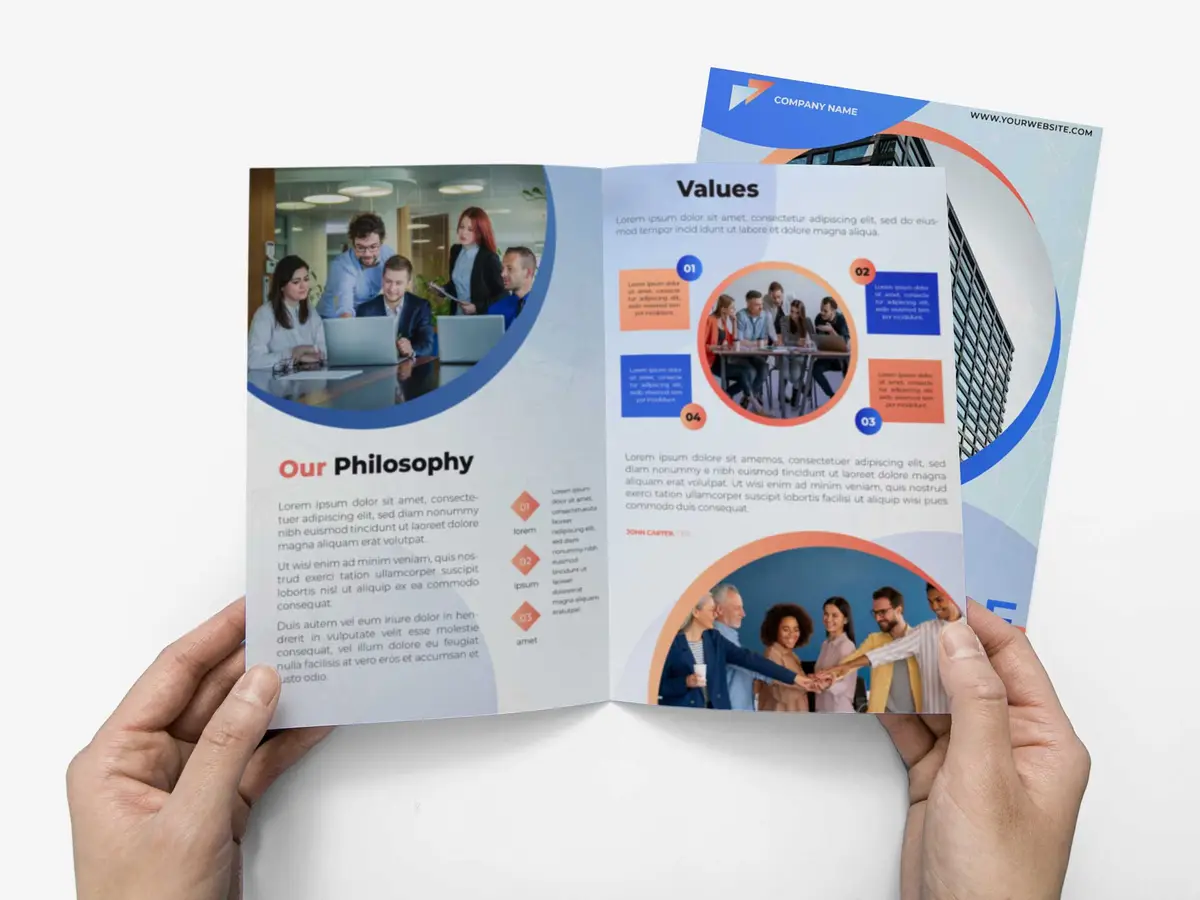 Online Custom Folded Flyers | Folded Leaflets Printing