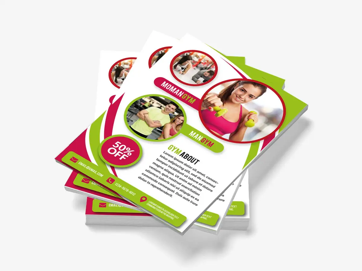Online Custom Folded Flyers | Folded Leaflets Printing