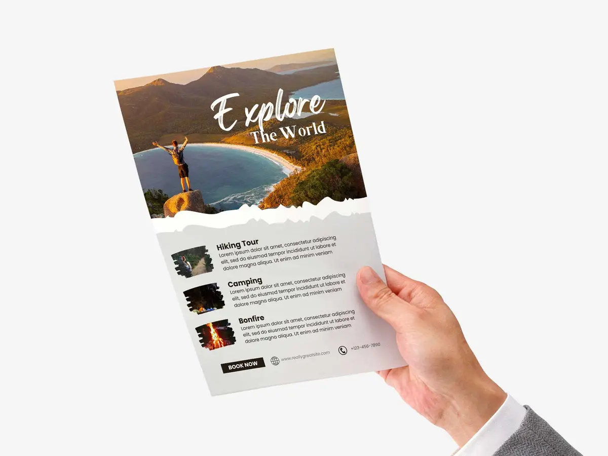 Online Custom Folded Flyers | Folded Leaflets Printing