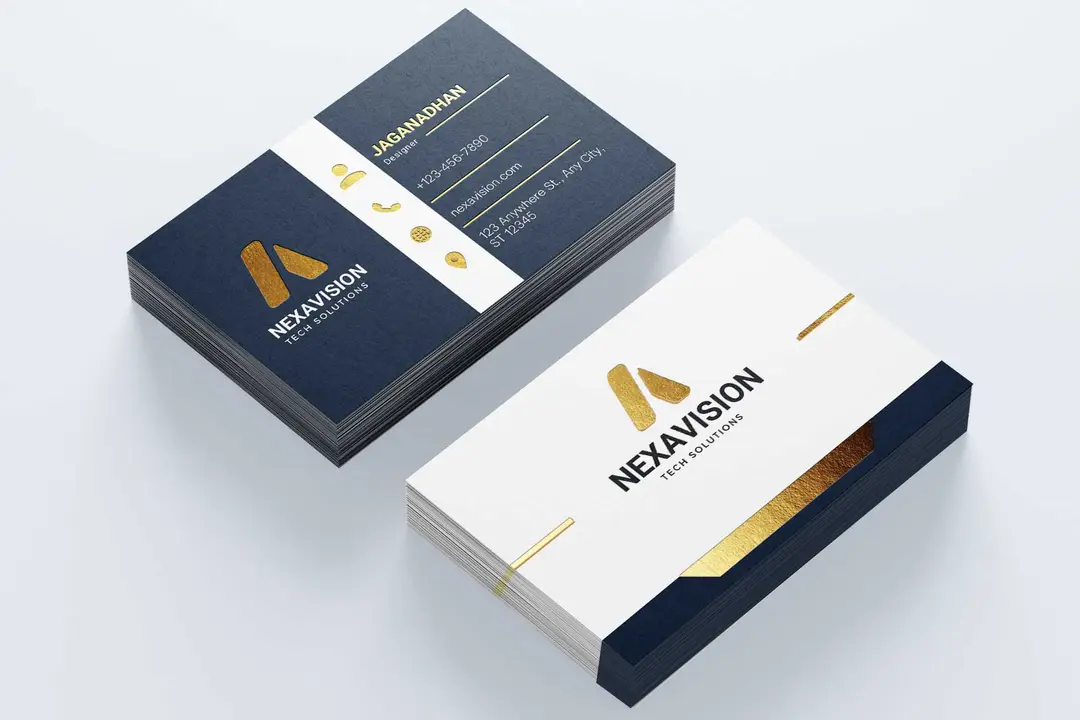 Premium Finish Business Cards | Spot UV, Foiled, Matte & Velvet Options