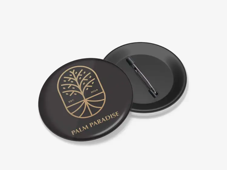 Button Badges - Print Custom Button Badges with Name or Logo Online ...