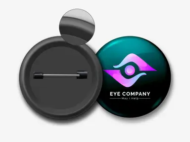 Button Badges - Print Custom Button Badges with Name or Logo Online ...