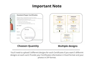 Professional Certificate Printing Online - Standard Paper Certificates ...