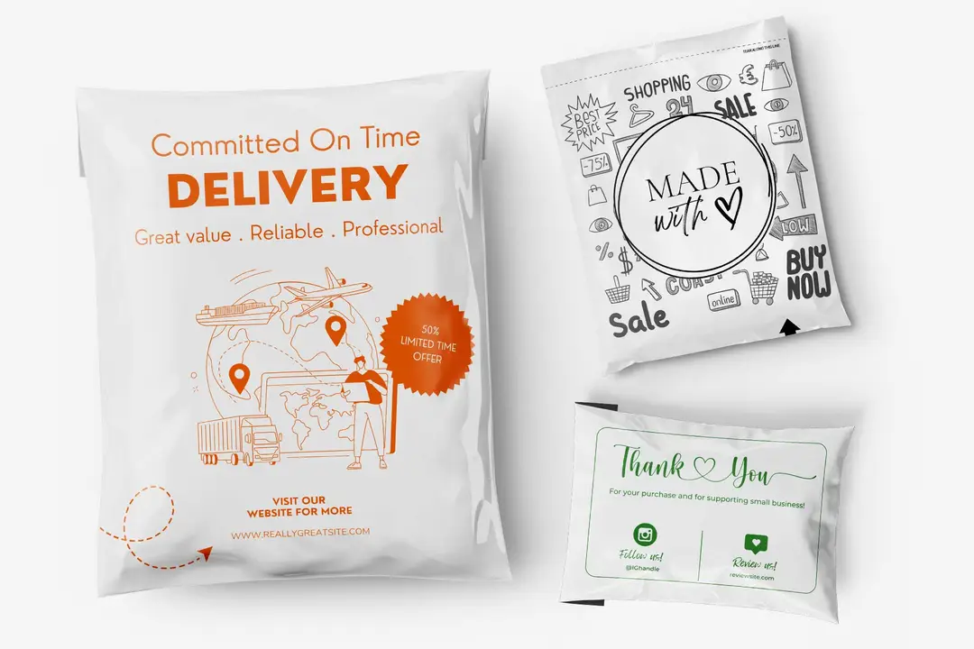 Custom Courier Poly Bag - Design & Print Your Own Courier Plastic Bag ...