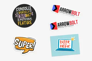 Custom Stickers - Design & Print Personalized Stickers Online - Printo.in