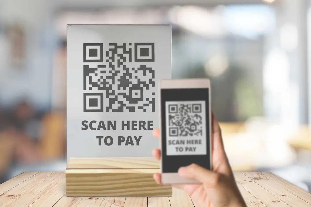 Acrylic & Wood QR Code Stand | Printo.in