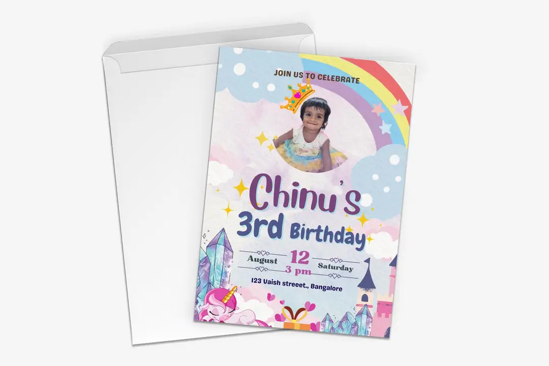 Custom Invitation Cards Printing | Birthday Invites - Printo