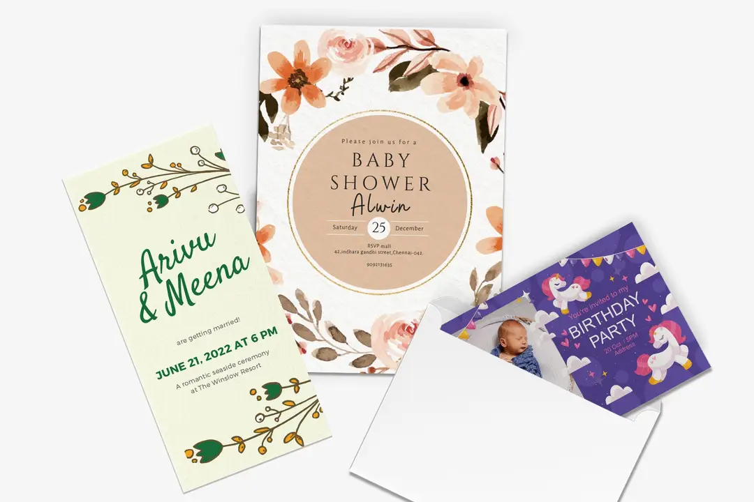 Online Event and Wedding Invitations Printing - Printo