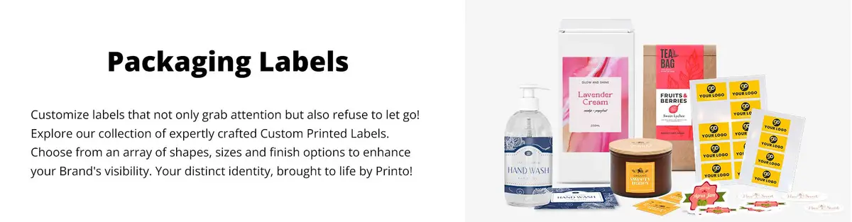 Custom Printed Labels | Custom Stickers & Labels at Printo