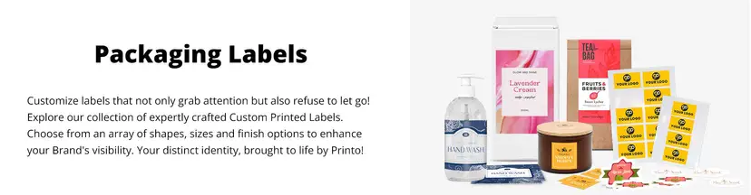 Custom Printed Labels | Custom Stickers & Labels at Printo
