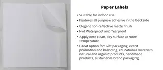 Print Your Own Custom Packing Labels Online | Printo.in