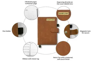 Buy Retro Tan Diaries Online | Printo.in